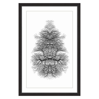 "Branching Out" Framed Painting Print, 24x36 - Contemporary - Prints ...