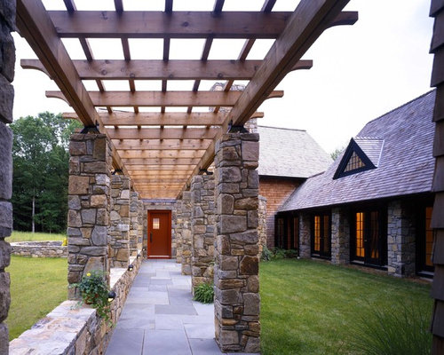 Pergola Walkway Home Design Ideas, Pictures, Remodel and Decor