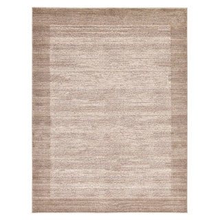 Contemporary Desdemona Tan Area Rug, 9'x12' - Contemporary - Area Rugs ...