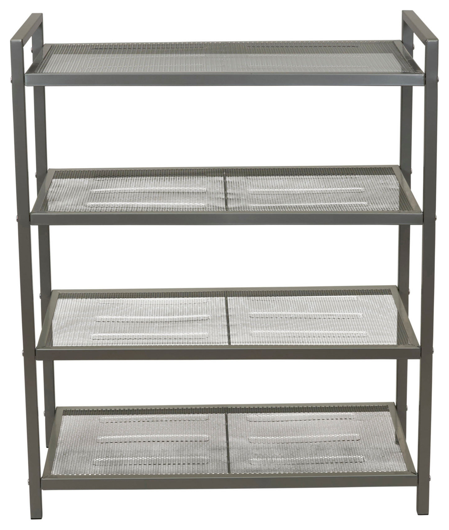 2-Tier Metal Shoe Rack - Transitional - Shoe Storage - by Household ...