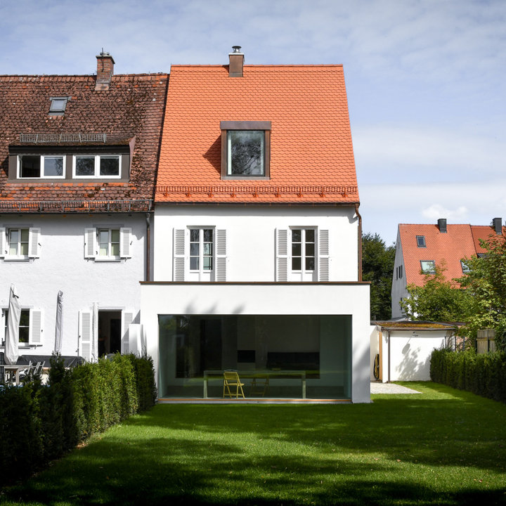 75 Beautiful House Exterior with a Red Roof Ideas and Designs ...