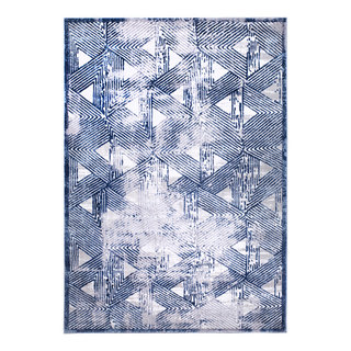 Nicole Miller Kenmare Carolina Runner Area Rug 2'2x7'2 Distressed Gray ...
