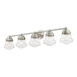 Z-LITE 736-5V-BN 5 Light Vanity, Brushed Nickel - Transitional ...