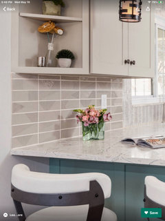 stacked or staggered kitchen backsplash? | Houzz Forum