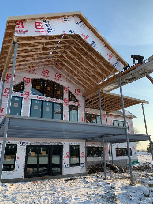 Porch wind block options