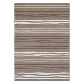 All Lined Up 10'9" x 13'2" area rug, color Neutral - Contemporary ...
