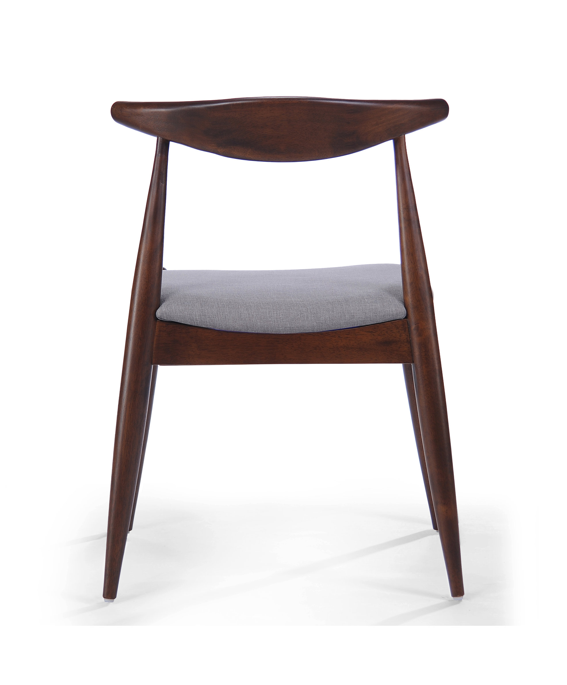 GDF Studio Sandra Mid Century Modern Dining Chairs, Set of 2 ...