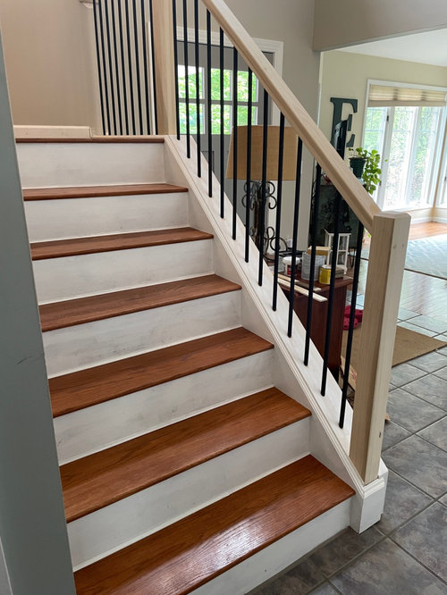 Advice needed on stair railing stain