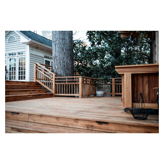 Multi-Story Deck - Modern - Deck - Atlanta - by Max Craft Renovations ...