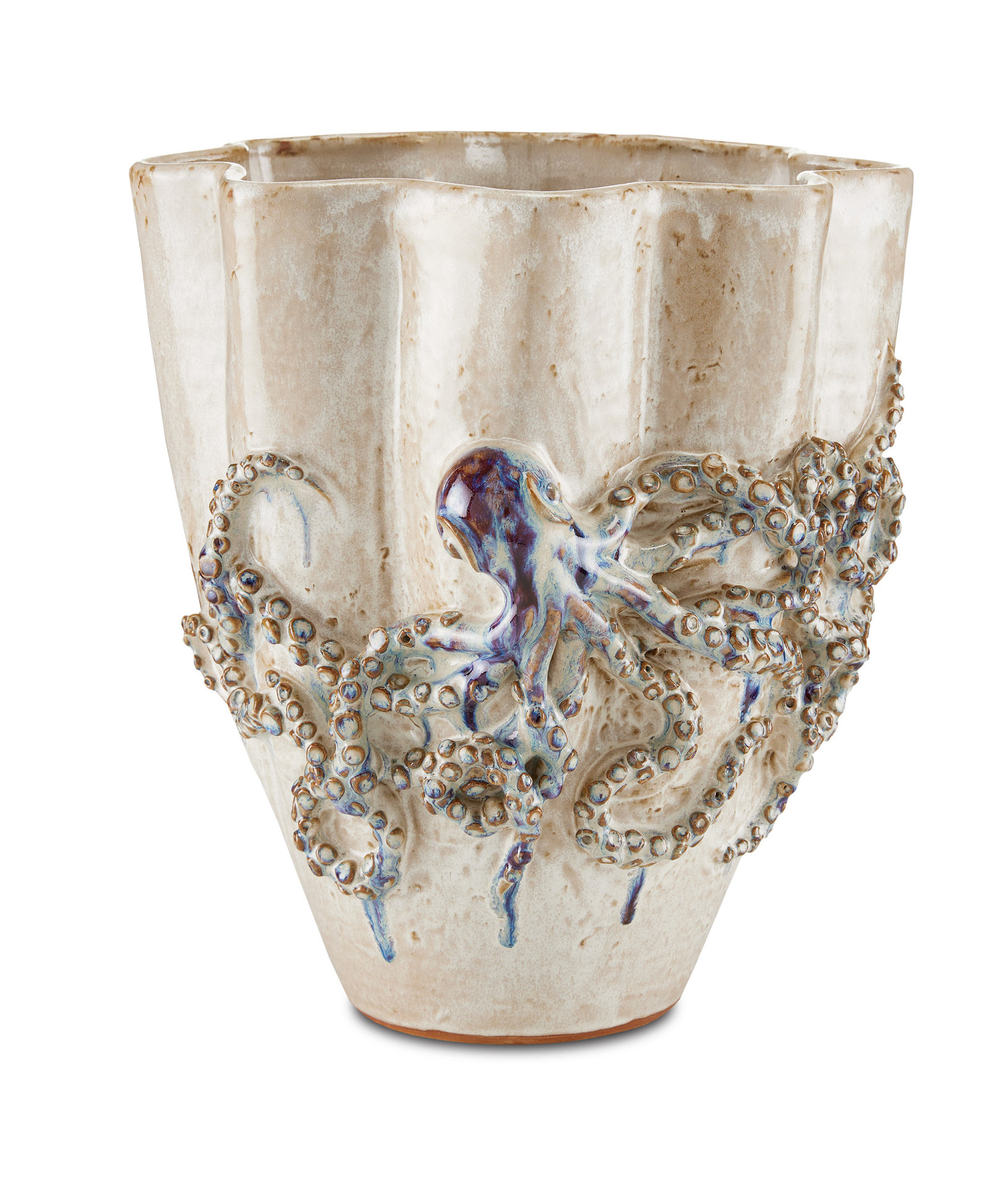 Octopus Medium Vase - Beach Style - Vases - by Sideboards and Things ...