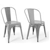 Promenade Bistro Dining Side Chair Set of 2 - Industrial - Dining ...