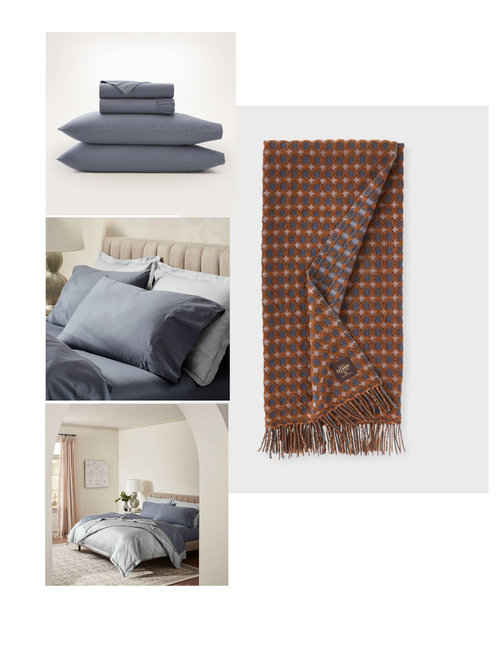Coordinating mix and match bedding