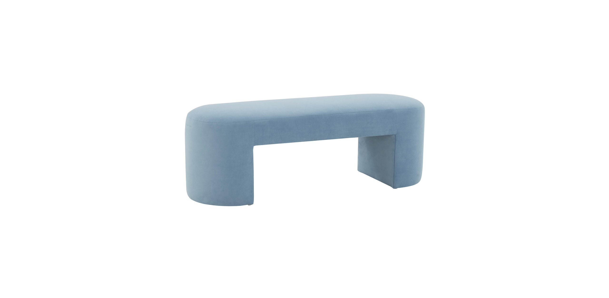Elena Velvet Bench - Transitional - Upholstered Benches - by TOV ...