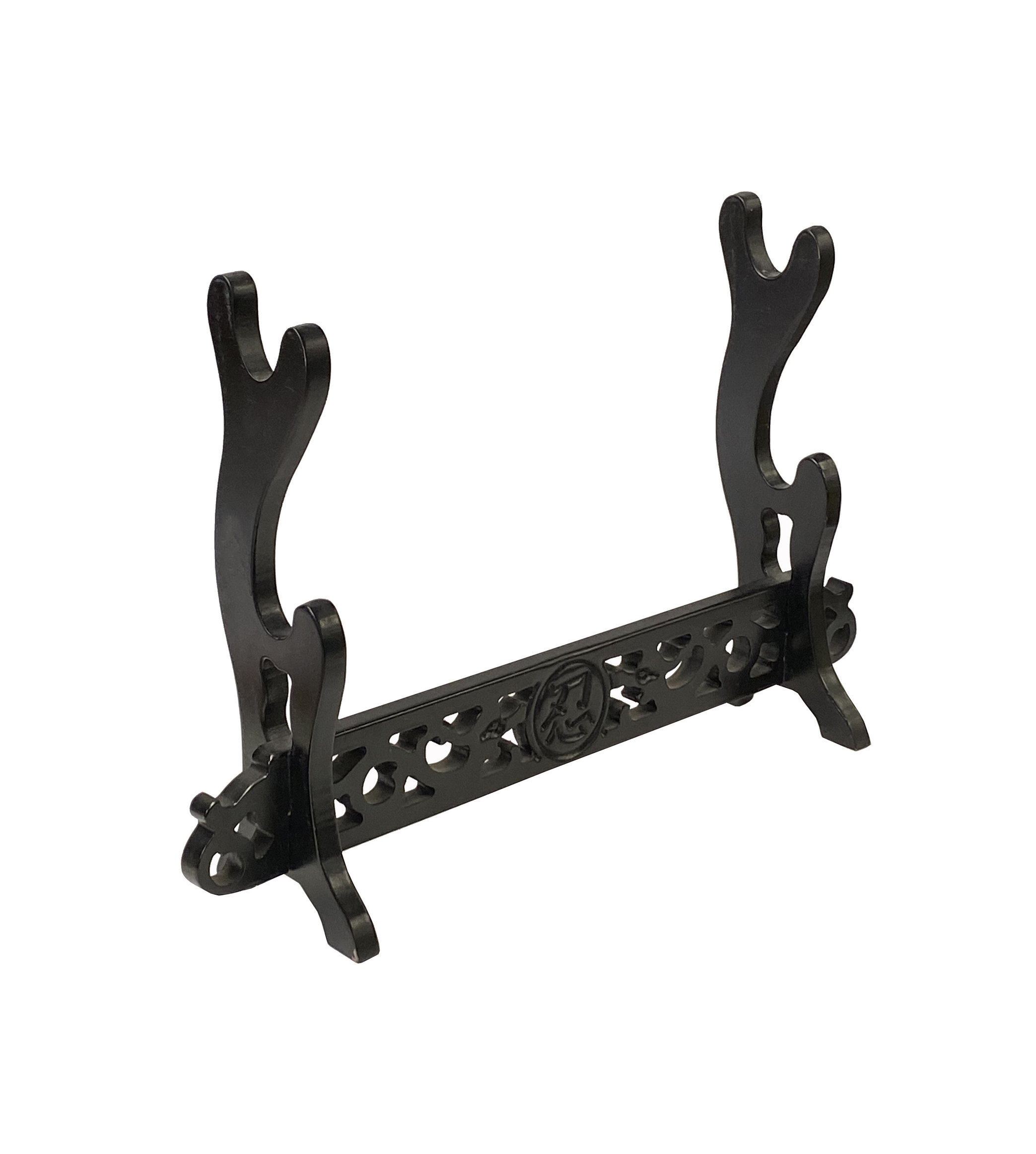 Chinese Black Wood Horizontal Pen Brush Holder Display Rack Hws2926 ...