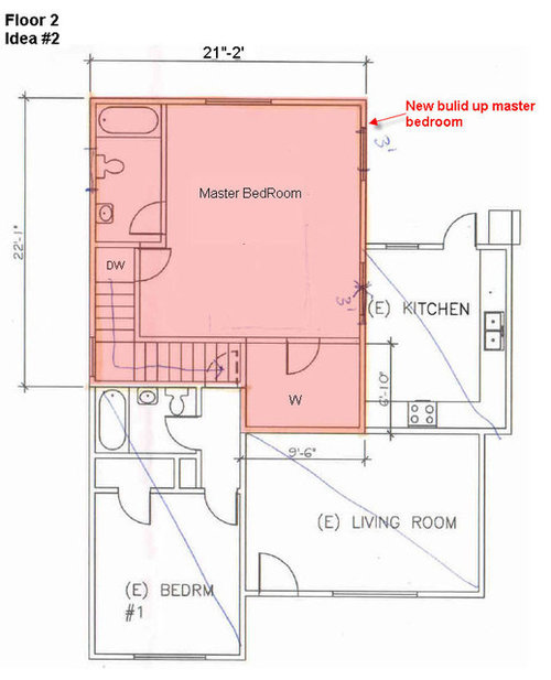 Need help with build up floor plan.