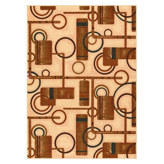 Well Woven Madison Shag Prescott Natural Midcentury 2'7" x 12' Runner ...