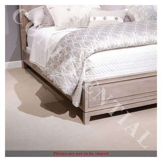 Elisabeth-Anne Cal King Panel Bed Rails - Transitional - Platform Beds ...