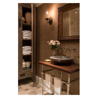 Our Work - Traditional - Powder Room - New York - by Dorye Brown ...