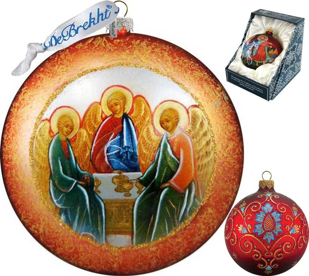 Trinity Ornament - Contemporary - Christmas Ornaments - by G. DeBrekht ...