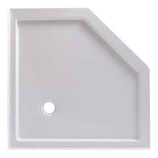 CRAFT + MAIN 4242NA 42" x 42" Neo Angle Shower Base - Shower Pans And ...
