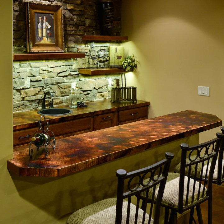 75 Home Bar with Copper Countertops Ideas You'll Love - March, 2026 | Houzz