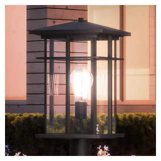 Luxury Craftsman Post Light, Matte Black, UEX1011 - Craftsman - Post ...
