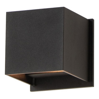 ET2 E41308 Alumilux Cube 4" Tall LED Wall Sconce - Modern - Outdoor ...