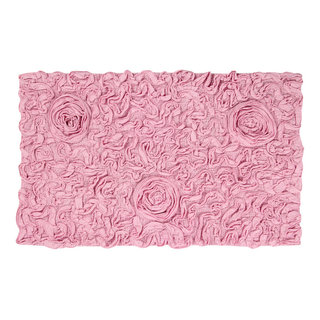 Bellflower Rug, 21"x34" - Contemporary - Bath Mats - by Home Weavers ...