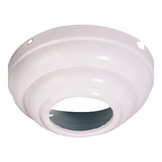 Visual Comfort Fan 5.25" Slope Ceiling Fan Adapter in White, 5.250 ...