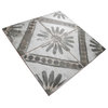 Kings Marrakech Charcoal Grey Ceramic Floor and Wall Tile Sample - Wall ...