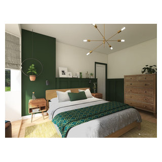 Bedroom renovation - Eclectic - Bedroom - Essex - by Marina Drobot at ...