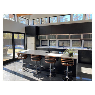 Modern Art Where Ever You Turn... - Modern - Kitchen - New York - by ...