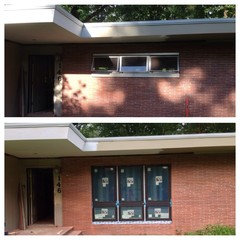 Replacing mid century modern windows