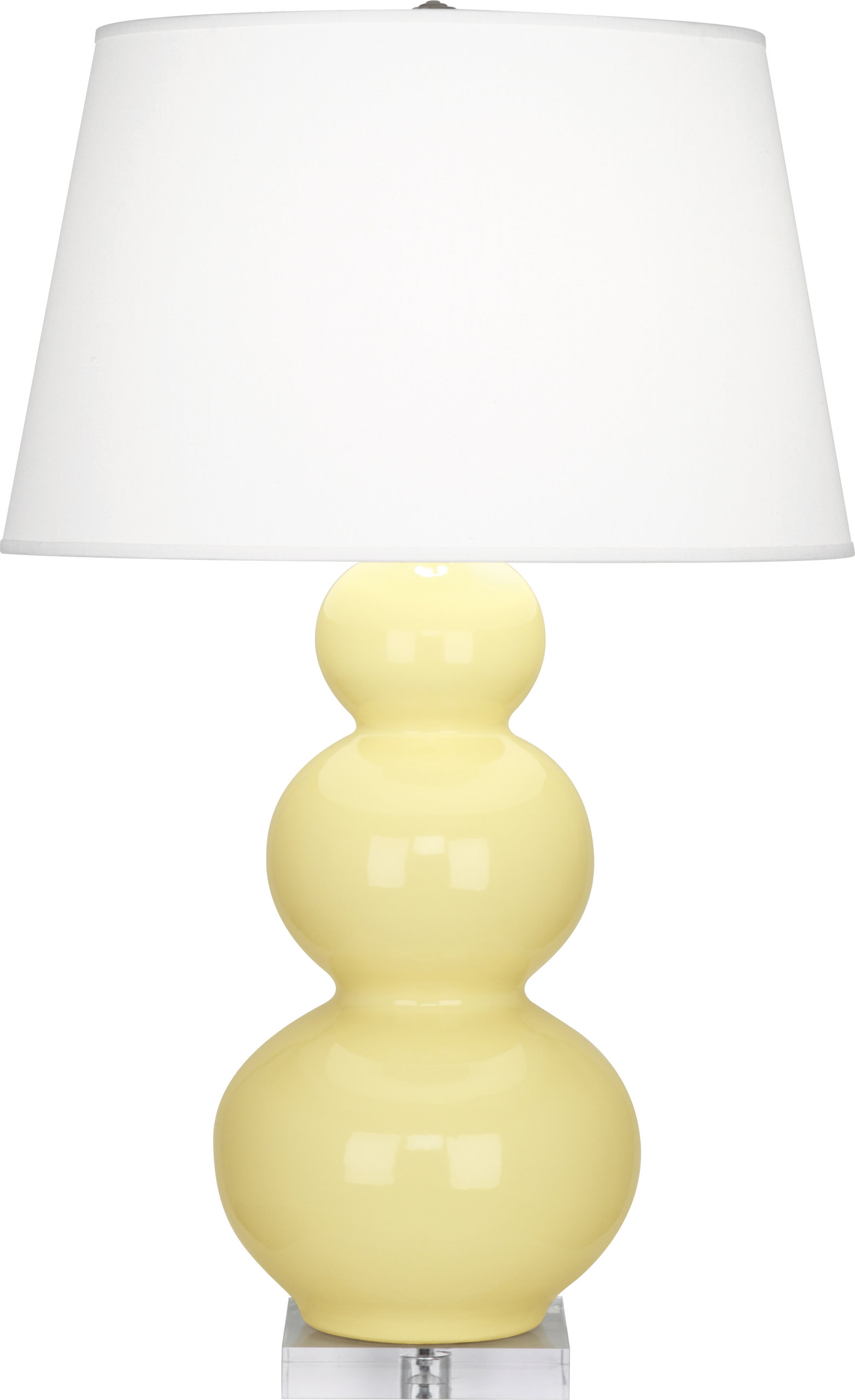 Citron Triple Gourd Table Lamp - Contemporary - Table Lamps - by Robert ...