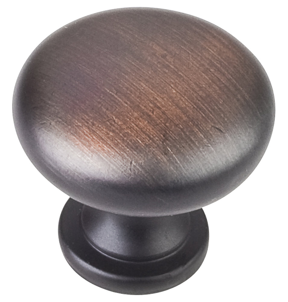 Elements 3910-DBAC Madison Cabinet Knob, Brushed Oil Rubbed Bronze ...