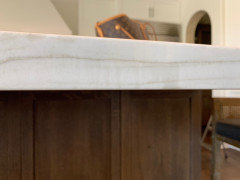 quartzite seam and bleeds