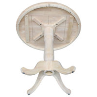 Round Top Pedestal Table - Traditional - Dining Tables - by Bison ...