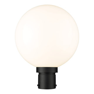 Z-Lite 597PHB Laurent 16" Tall Marine Grade Post Light - Traditional ...
