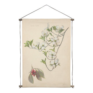 Botanical Study-Cornus Florida - Contemporary - Tapestries - by Mercana ...