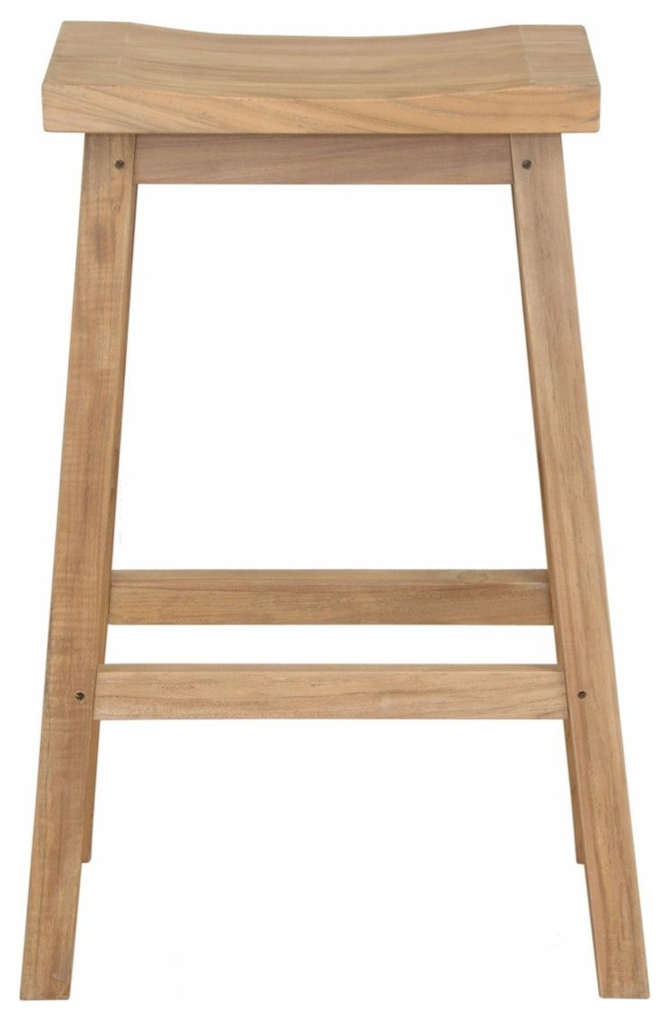 Alpine Rectangular Counter Stool - Transitional - Outdoor Bar Stools ...