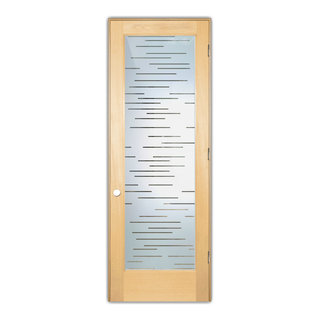 Interior Prehung Door or Interior Slab Door - Finer Lines - Primed - 28 ...