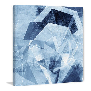 "Shimmering Appendix" Painting Print on Wrapped Canvas, 18x18 ...