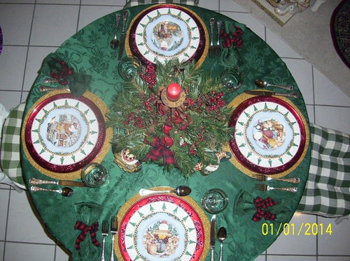 Woodland Santa Table