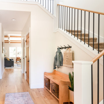 75 Small Vaulted Ceiling Entryway Ideas You'll Love - May, 2022 | Houzz