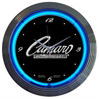 [S]Camaro Red White and Blue Neon Wall Clock by Neonetics ...