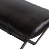 Darrow Bench, Sonoma Black - Industrial - Upholstered Benches - by Four ...