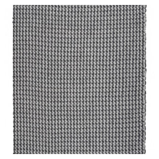 3' X 5' Gray Wool Houndstooth Hand Woven Area Rug - Contemporary - Area ...
