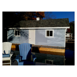 Lake Muskoka Boathouse - Traditional - House Exterior - Toronto - by ...