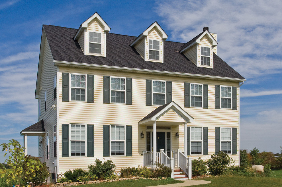 Builders Edge, Standard Two Equal Panels, Raised Panel Shutters, Bright ...