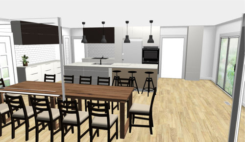 440 sq ft Kitchen/Dining Room Renovation
